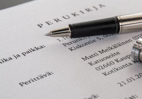 Perunkirjoitus | Oulu | Da-Pu Hautaustoimisto Oulu